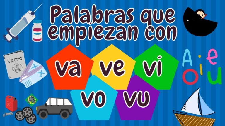 Palabras con "vu" al inicio: lista completa y ejemplos fáciles ...